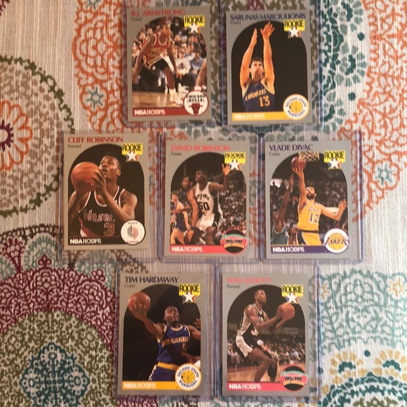 NBA | Accessories | 99 Nba Hoops Basketball Cards | Poshmark